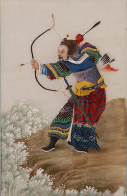 Archer Drawing His Bow By Foaming Water - Dunedin Public Art Gallery