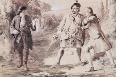 Scene from Rob Roy - Dunedin Public Art Gallery