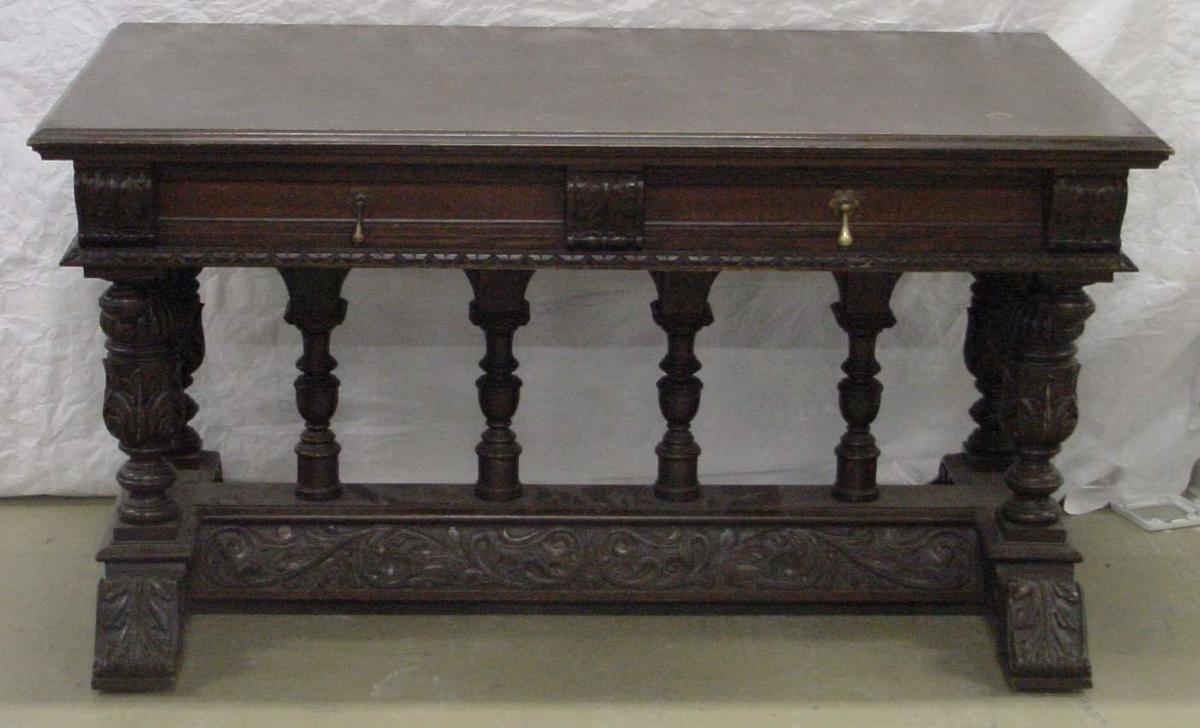 Jacobean Style Table - Dunedin Public Art Gallery