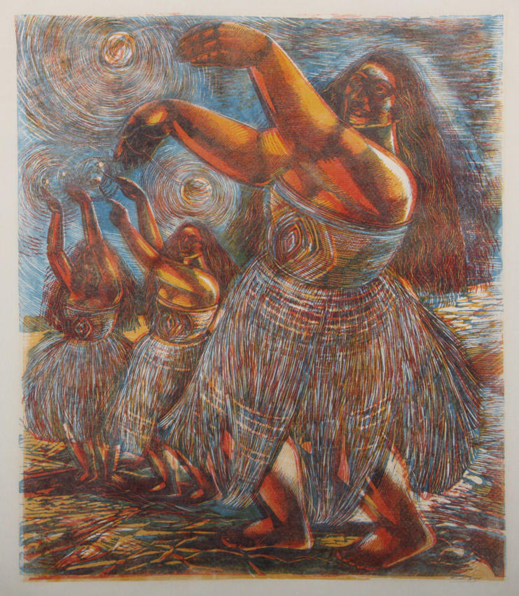 Maori Poi - Dunedin Public Art Gallery