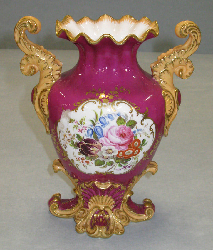 Rockingham Vase - Dunedin Public Art Gallery