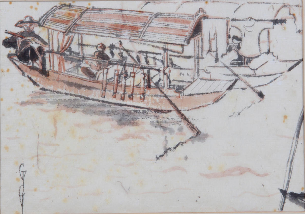 Chinese Boat - Dunedin Public Art Gallery