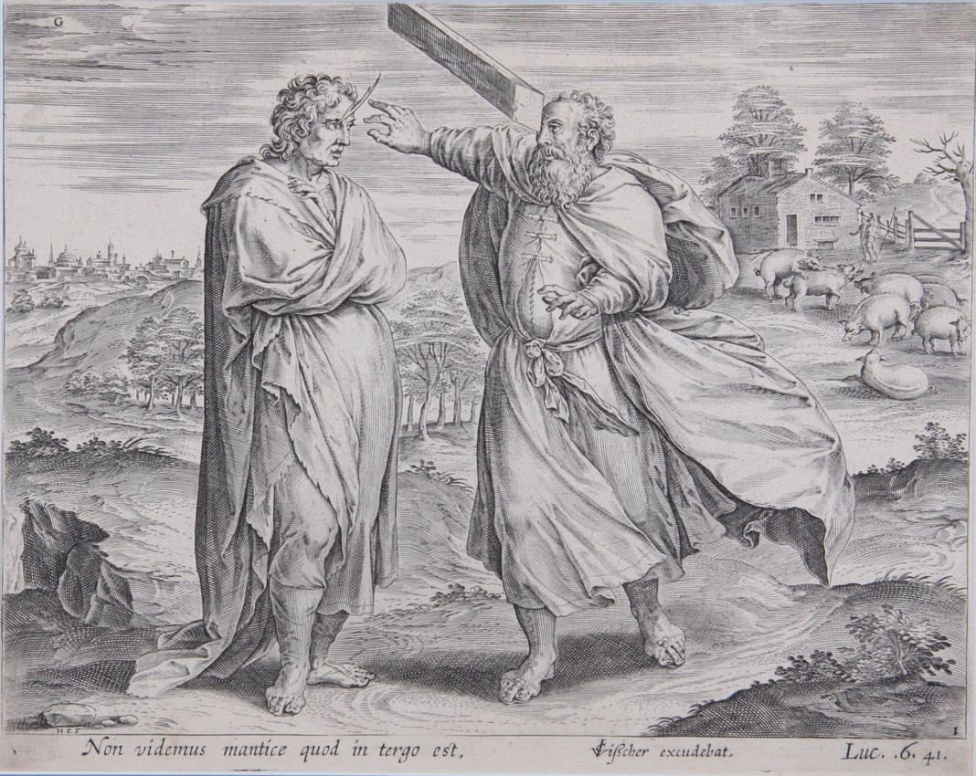 The Mote and the Beam. Luke 6:4. - Dunedin Public Art Gallery
