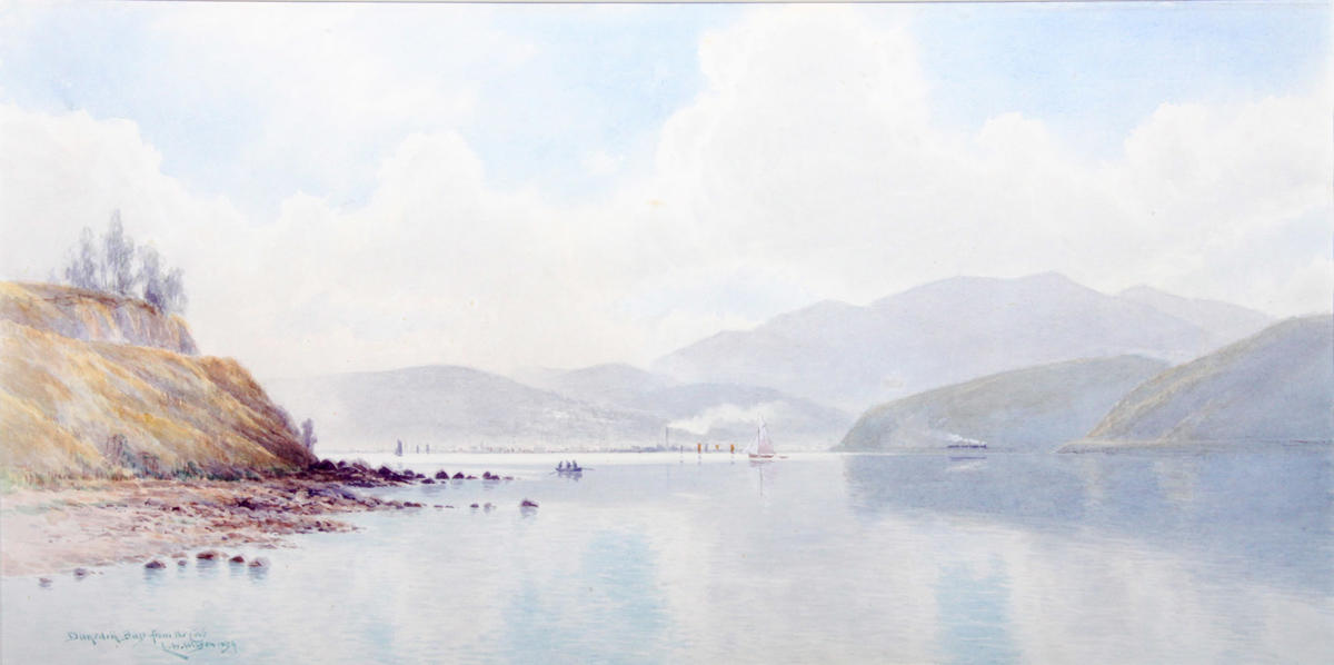 Dunedin Bay from the Cove - Dunedin Public Art Gallery