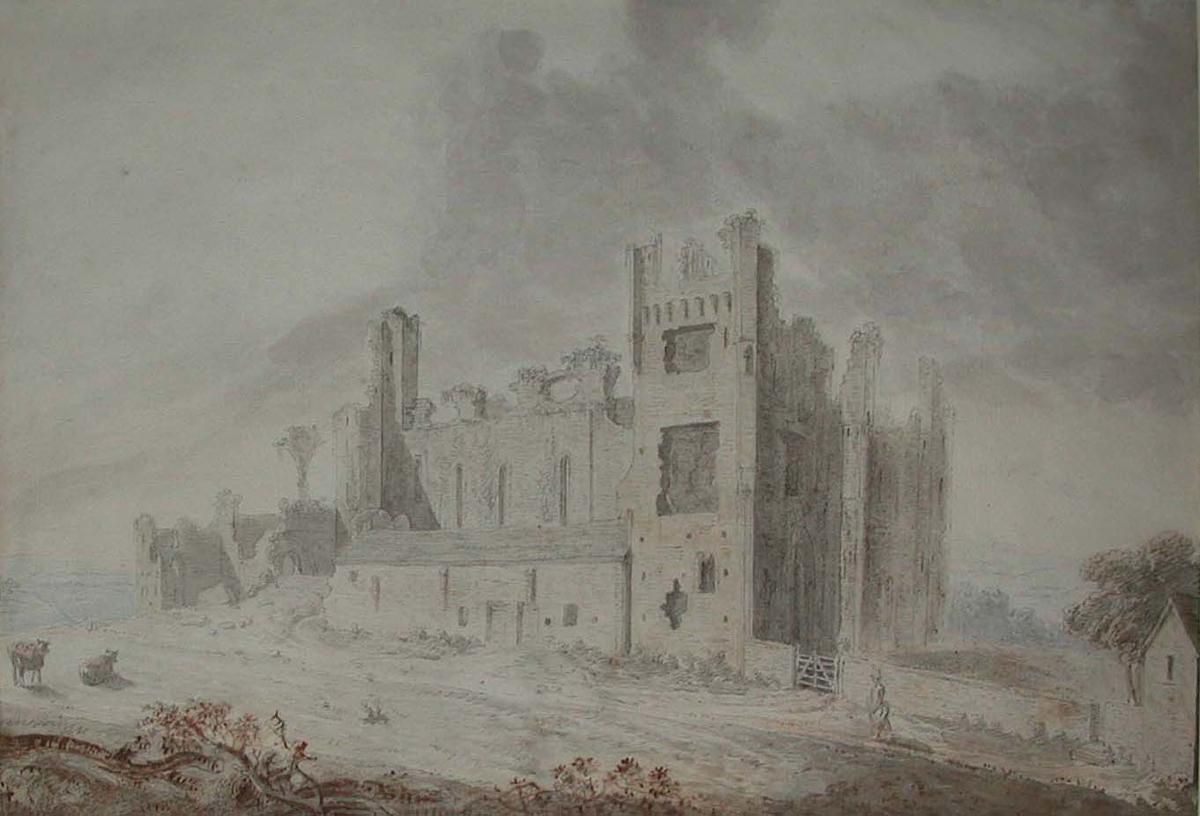 Middleham Castle , Wensleydale - Dunedin Public Art Gallery