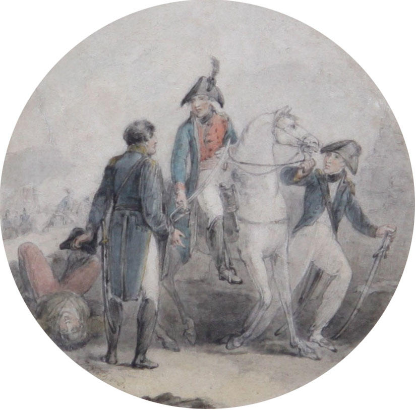 Napoleon Surrendering his Sword - Dunedin Public Art Gallery