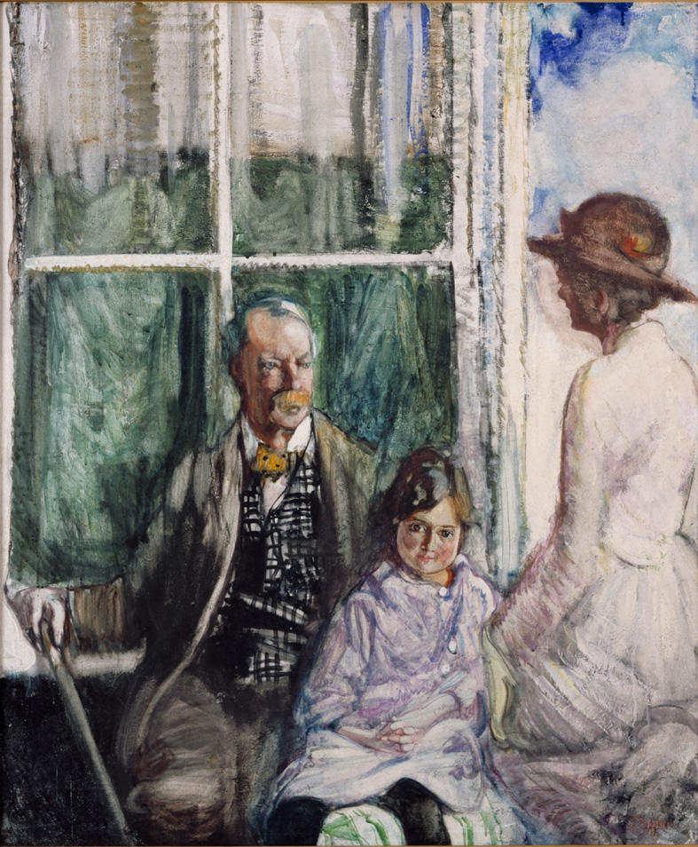 Mr and Mrs Moffat Lindner and Hope - Dunedin Public Art Gallery